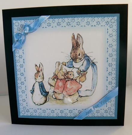 Ribbons and Lace - Peter Rabbit - CUP462137_2 | Craftsuprint