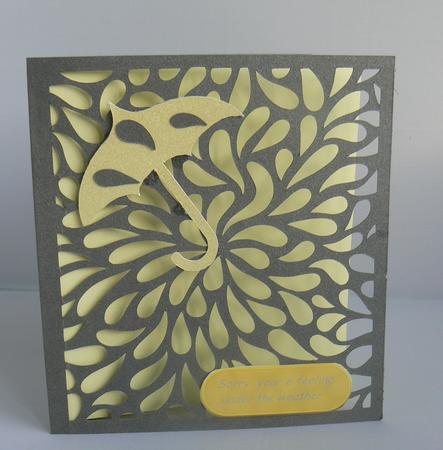 509 Fancy Raindrops Card - CUP692709_1415 | Craftsuprint