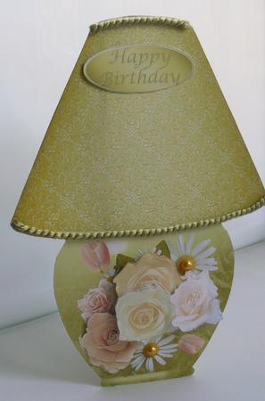 Table Lamp Card Mini Kit - Roses and Daisies - CUP542251_1648 ...
