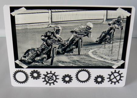 Speedway Motorbike Racing Pyramid - CUP571692_376 | Craftsuprint
