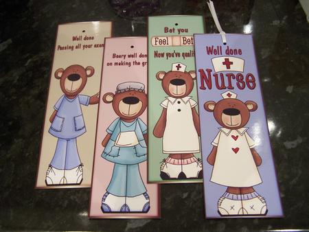 New Qualified Nurse Bookmarks/toppers - CUP162500_107 | Craftsuprint