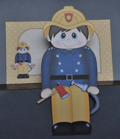 3D on the Shelf Card Kit - Firefighter Fireman Frank - CUP608674_359 ...