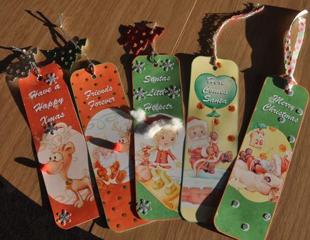 5 Beautiful Christmas Bookmarks - CUP567741_986 | Craftsuprint