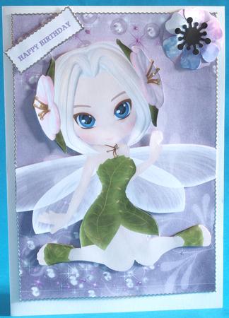 Fairy Bubbles A4 Card Front - Photo by Bea Stevens