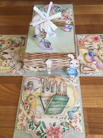 A Whimsical Easter Exploding Box Surprise Kit. - CUP1037073_905 | Craftsuprint