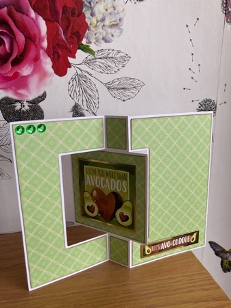 Square Swing Card Template - Photo by BECCY WILTON