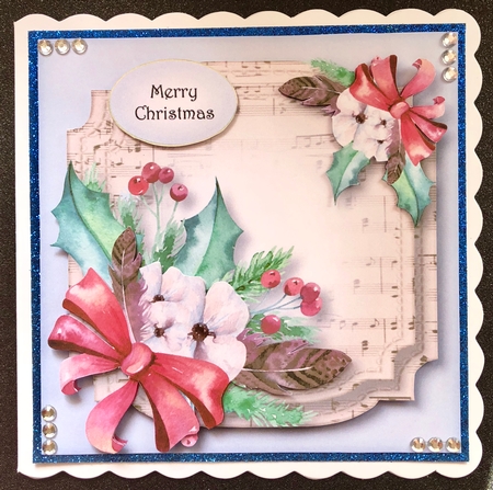 Sheet Music Watercolour Christmas - Boho - CUP928152_1763 | Craftsuprint