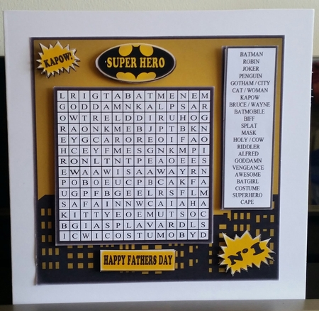 BATMAN WORDSEARCH - CUP1040492_1566 | Craftsuprint