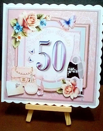 Female 50th Birthday Celebration - CUP1083367_9955 | Craftsuprint