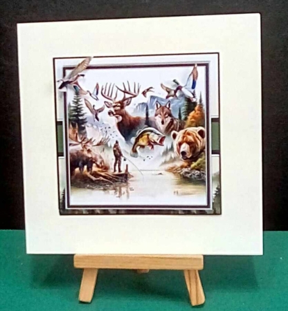 WILDLIFE Card Front Kit - CUP1377361_1784 | Craftsuprint