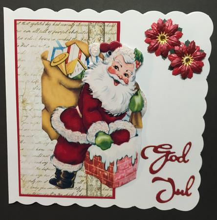 Over the Edge Santa Enjoy Christmas - CUP642348_49 | Craftsuprint