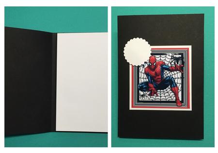 Spider Web Pyramids with Super Hero - CUP670154_415 | Craftsuprint