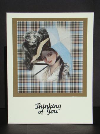 Tartan Lady - CUP474509_487 | Craftsuprint