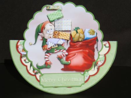 Rocker Card - Christmas Elf - CUP474599_1010 | Craftsuprint