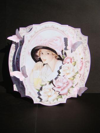 Summer Rose Double Pop Out Card Kit - CUP492057_68 | Craftsuprint