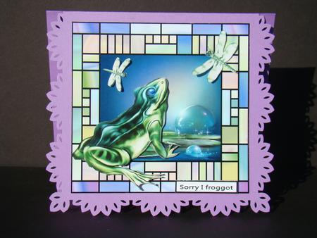 Belated Frog - CUP521858_107 | Craftsuprint