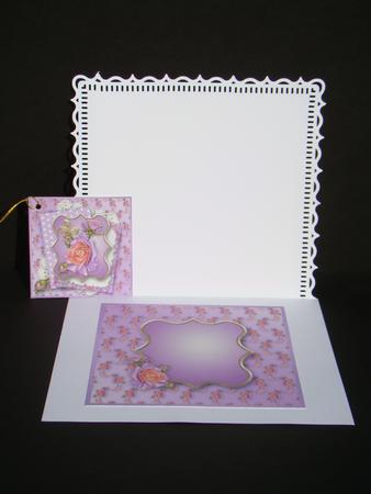 Luscious Roses 7" x 7" Insert - CUP536340_1648 | Craftsuprint
