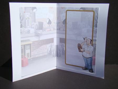 Radio Repair Dude Insert - CUP551528_437 | Craftsuprint