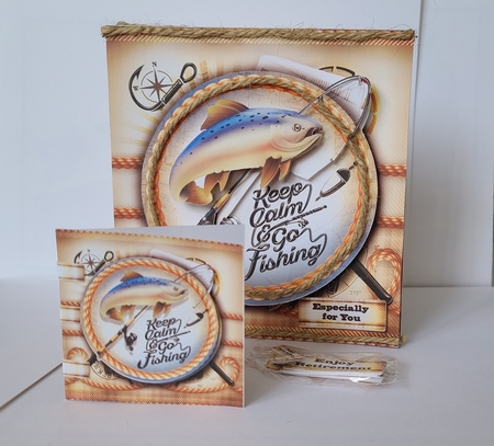 Male Card Fishing Themed Mini Kit - CUP1055564_1641 | Craftsuprint