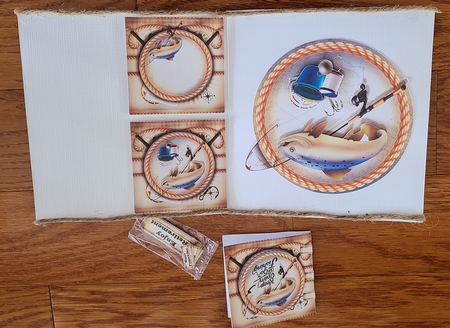 Male Card Fishing Themed Mini Kit - CUP1055564_1641 | Craftsuprint