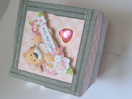 Baby Girl Exploding Box Kit Large - CUP730836_376 | Craftsuprint