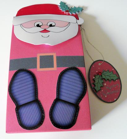 3D Santa Xmas Character Gift Bag Mini Kit - CUP538836_359 | Craftsuprint