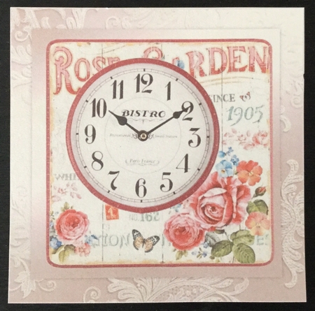 Vintage Clock Topper & Insert 4 - Photo by Handmade By Carol