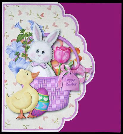 Easter Bunny & Duckling - CUP177895_351 | Craftsuprint