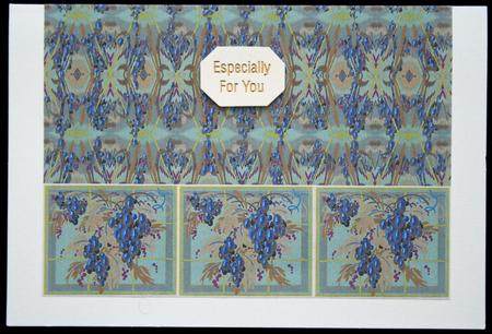 On the Vine Tiles Border Sheet - CUP195068_361 | Craftsuprint