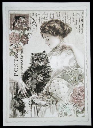 Vintage Fisher Postcard 3 - Photo by Handmade By Carol