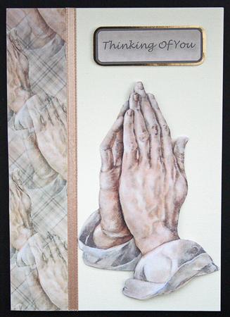 Sympathy Hands Decoupage - CUP107579_37 | Craftsuprint