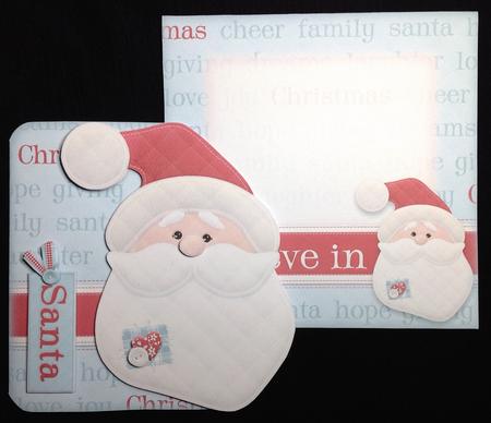 I Believe in Santa Shaped Fold Card Kit - CUP574196_2111 | Craftsuprint