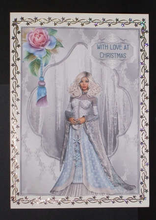 The Ice Princess - A5 card front with decoupage - CUP903891_21555 ...