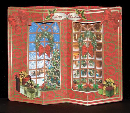 Double Window Pop Out Mini Kit - Christmas Room with a View - Photo by ...
