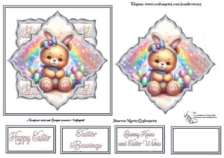 Easter Teddy 1 - Photo by ScouseMouse Creations