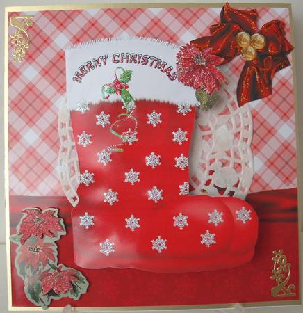 8in Red Tartan Christmas Backing Paper - CUP571963_1952 | Craftsuprint