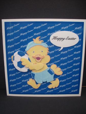 Easter Football Chick Step by Step - CUP50274_376 | Craftsuprint