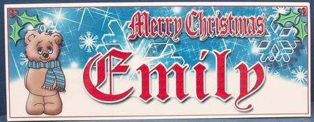 Merry Christmas Emily - CUP376636_1056 | Craftsuprint