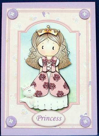 Card Front - Little Princess - CUP536978_1010 | Craftsuprint