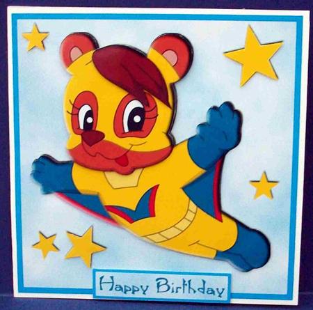Superhero Birthday or Get Well Card - CUP590344_601 | Craftsuprint