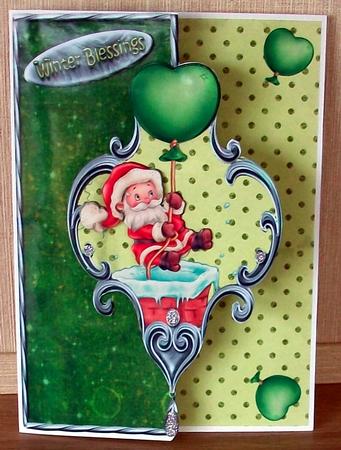 Mini Kit - Santa Down the Chimney- Over the Edge #1 - CUP626287_986 ...