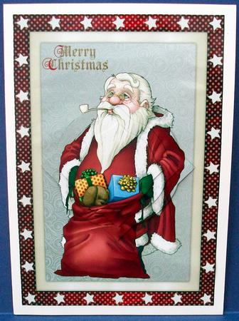 Santa and His Bag Splendid Pyramid - CUP638336_1051 | Craftsuprint