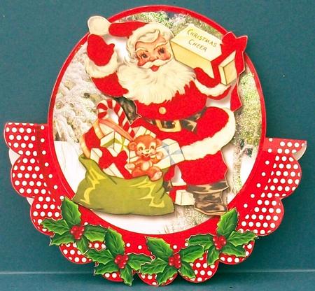 Santa's Christmas Rocker Card - CUP646628_1398 | Craftsuprint