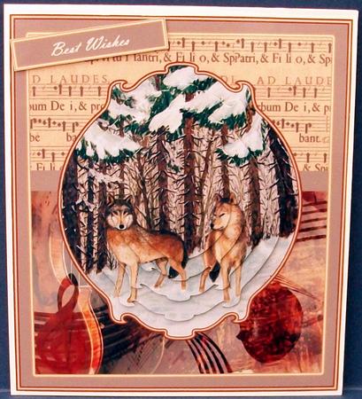 Wolves and Music - CUP623642_1620 | Craftsuprint