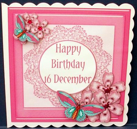 Day of the Year - Female December 16 - CUP652046_66 | Craftsuprint