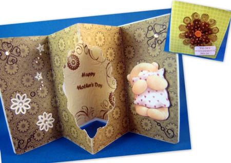 Flower Pop-out Card Template - CUP19742_172 | Craftsuprint