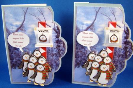 Wanted Penguin - CUP248563_613 | Craftsuprint