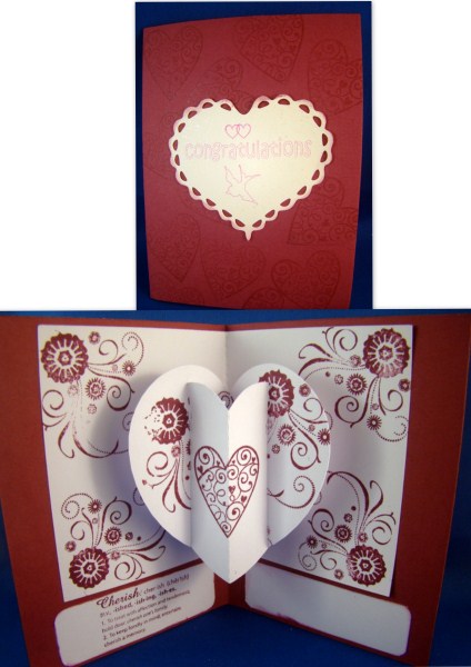 232 Double Heart Pop-out Insert and Topper - Photo by Chris Williams