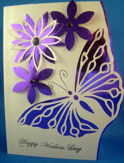 BUTTERFLY OVER THE EDGE CARD - CUP701665_1051 | Craftsuprint