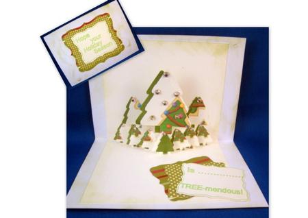 172 Christmas Tree Pop-up & Topper - CUP696328_1415 | Craftsuprint